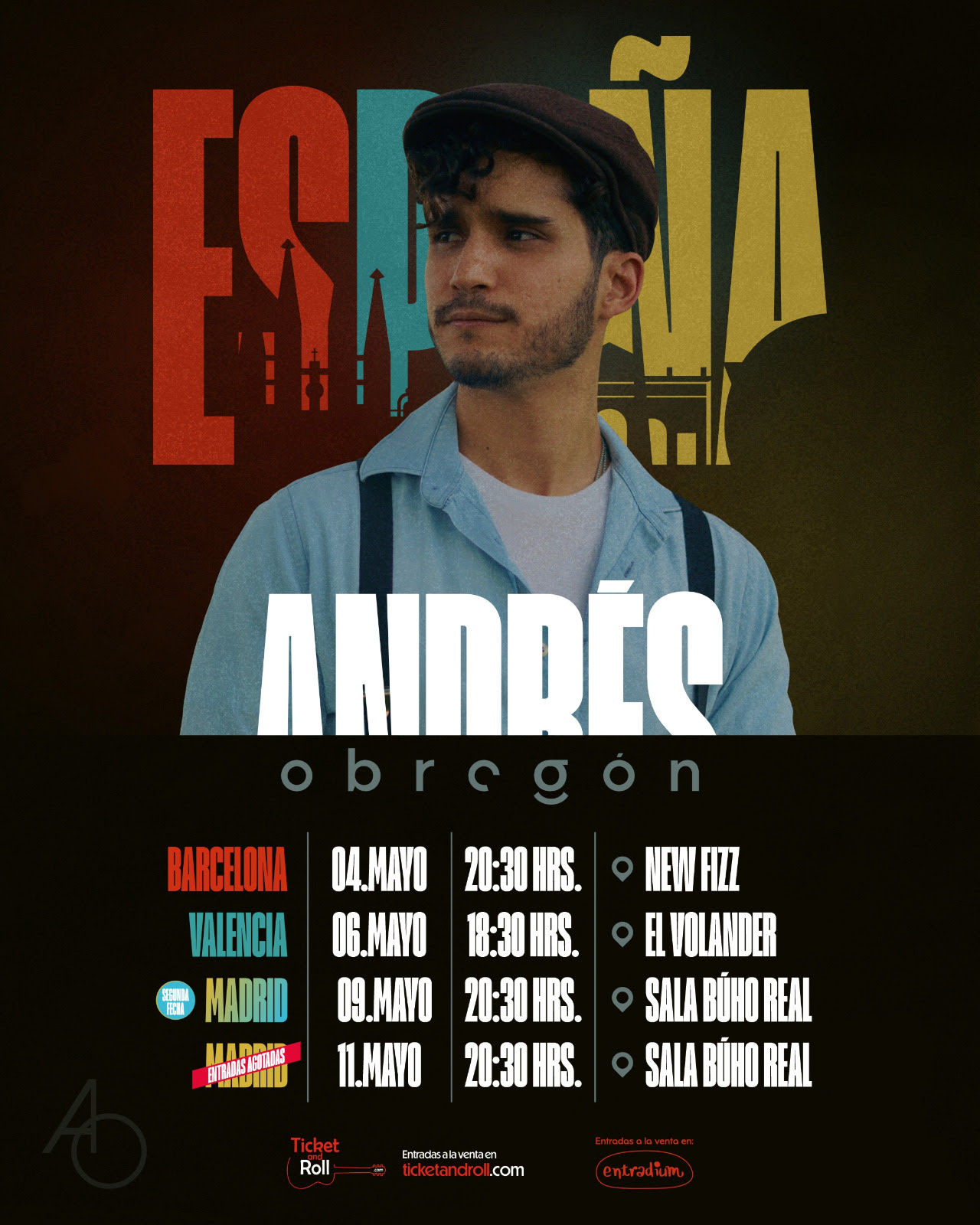 Andrés Obregón aterriza en Madrid — Delirium Nostri